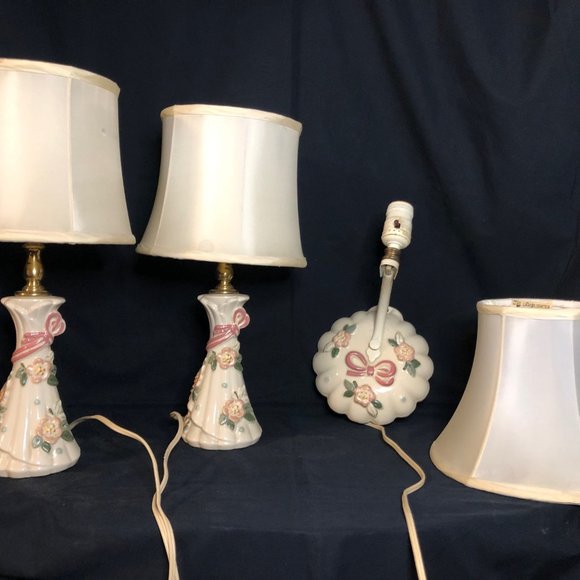 William FB Johnson | Design | 94s William Fb Johnson Boudoir Lamp Set ...